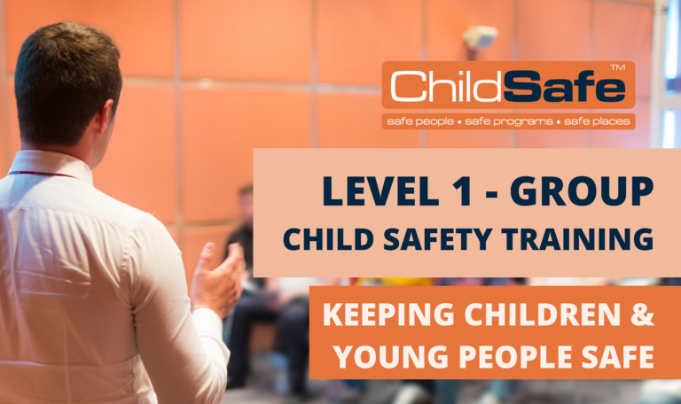 Child Safety group training - National Principles | ChildSafe Australia